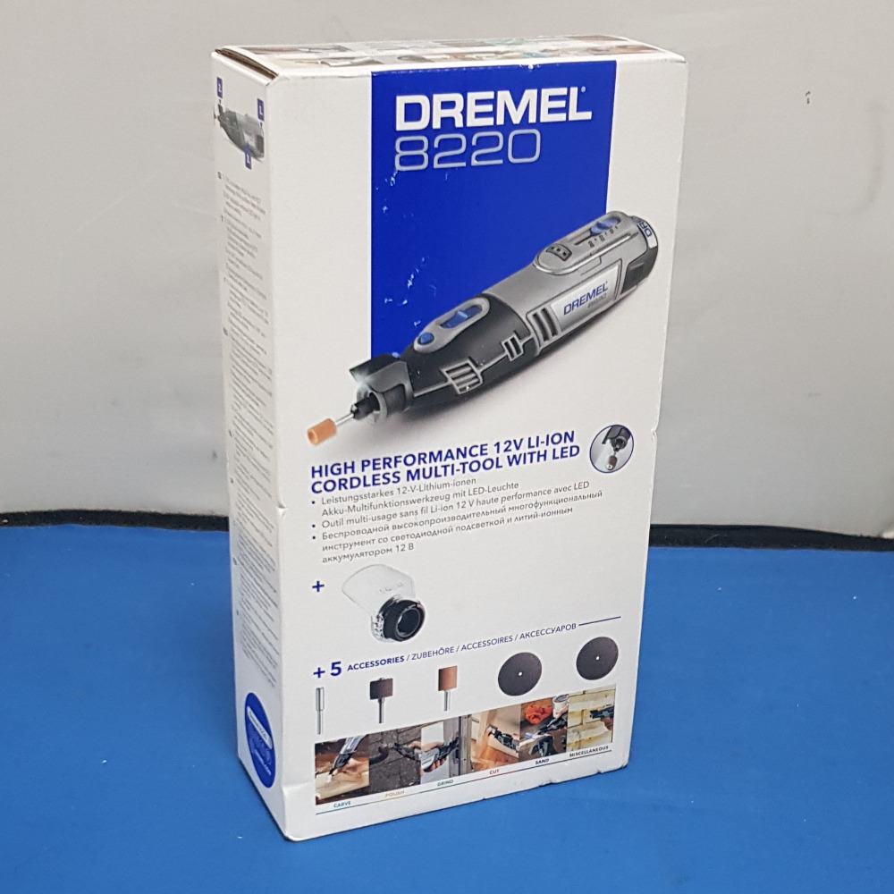 New Dremel 8220 High Performance 12v li-ion cordless multi-tool with ...